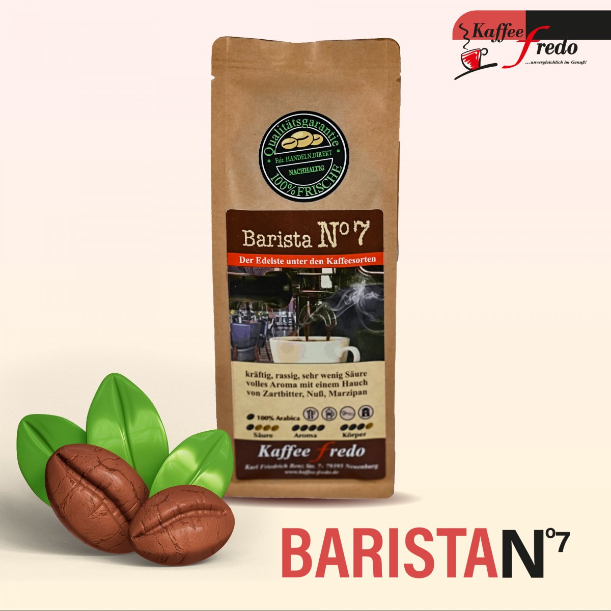 Java Kaffee - Kaffee Fredo, 6,90